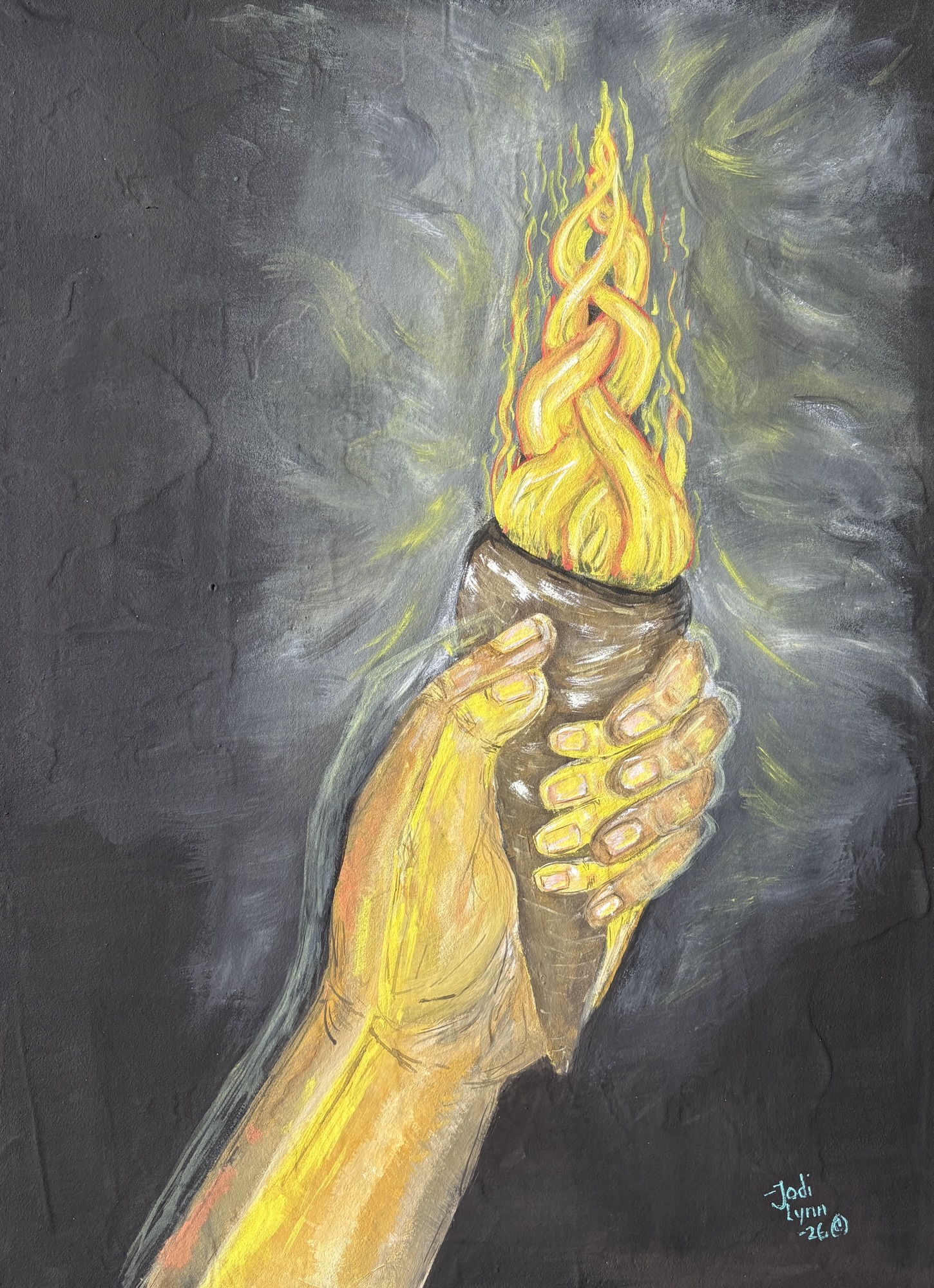 The Torch is Lit – The Art of Jodi Lynn